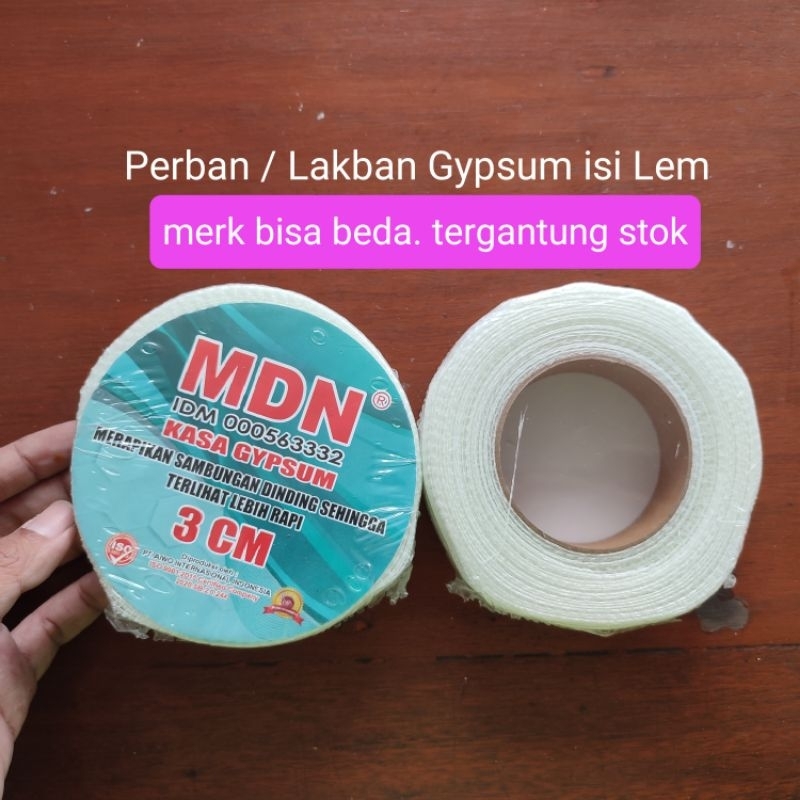 Jual Perban Lem Lakban Peeban Perekat Gipsum Gypsum Fiberglass Tape ...