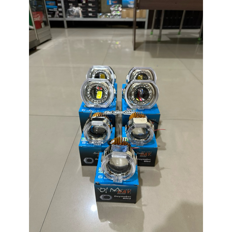 Jual BILED ALA ALA DAY LAMPU UTAMA LED BILED PROJIE MATRIX WR 2 LED 2,5 ...