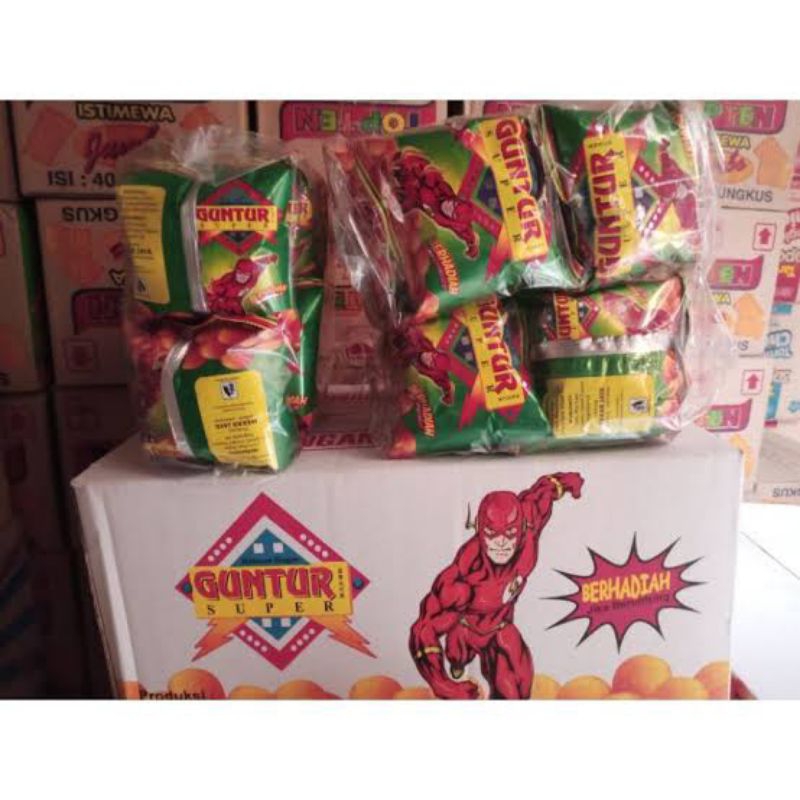 Jual snack ciki guntur @15 gr 1 pack (10 pcs) | Shopee Indonesia