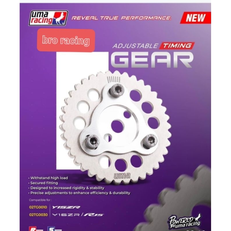 Jual timing gear y15zr r15 mx king - uma racing | Shopee Indonesia