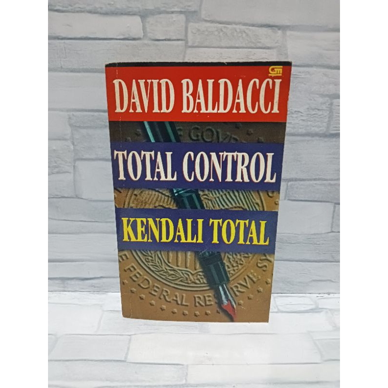 Jual Novel original total control kendali total David baldacci | Shopee Indonesia