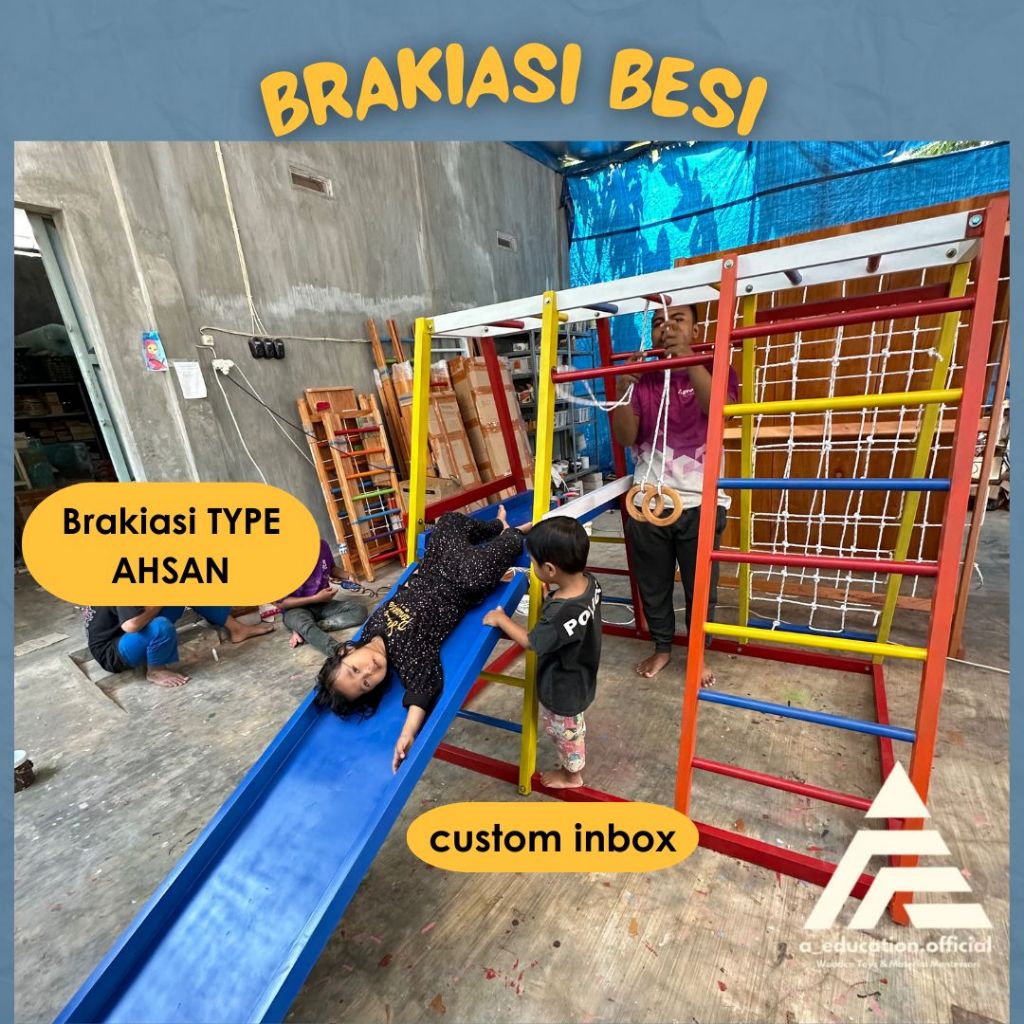 Jual BRAKIASI / PLAYGROUND Type AHSAN BAHAN BESI PLAYGROUND BESI ...