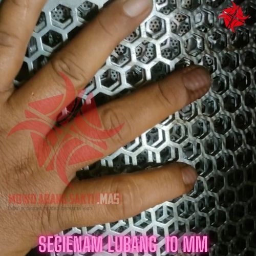 Jual 50x57 Cm Ram gril tutup Salon Spiker , hiasan Pagar Motif Segienam ...