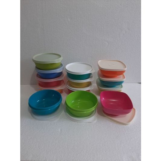 Jual junior modular bowl atau serve it bowl Tupperware | Shopee Indonesia