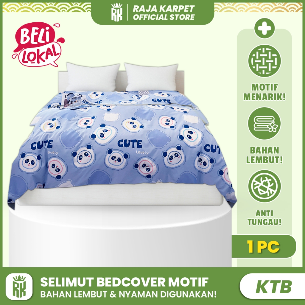 Jual RAJA KARPET [NORMAL] - Selimut Bedcover Microtex 3 Ukuran [ Bed ...