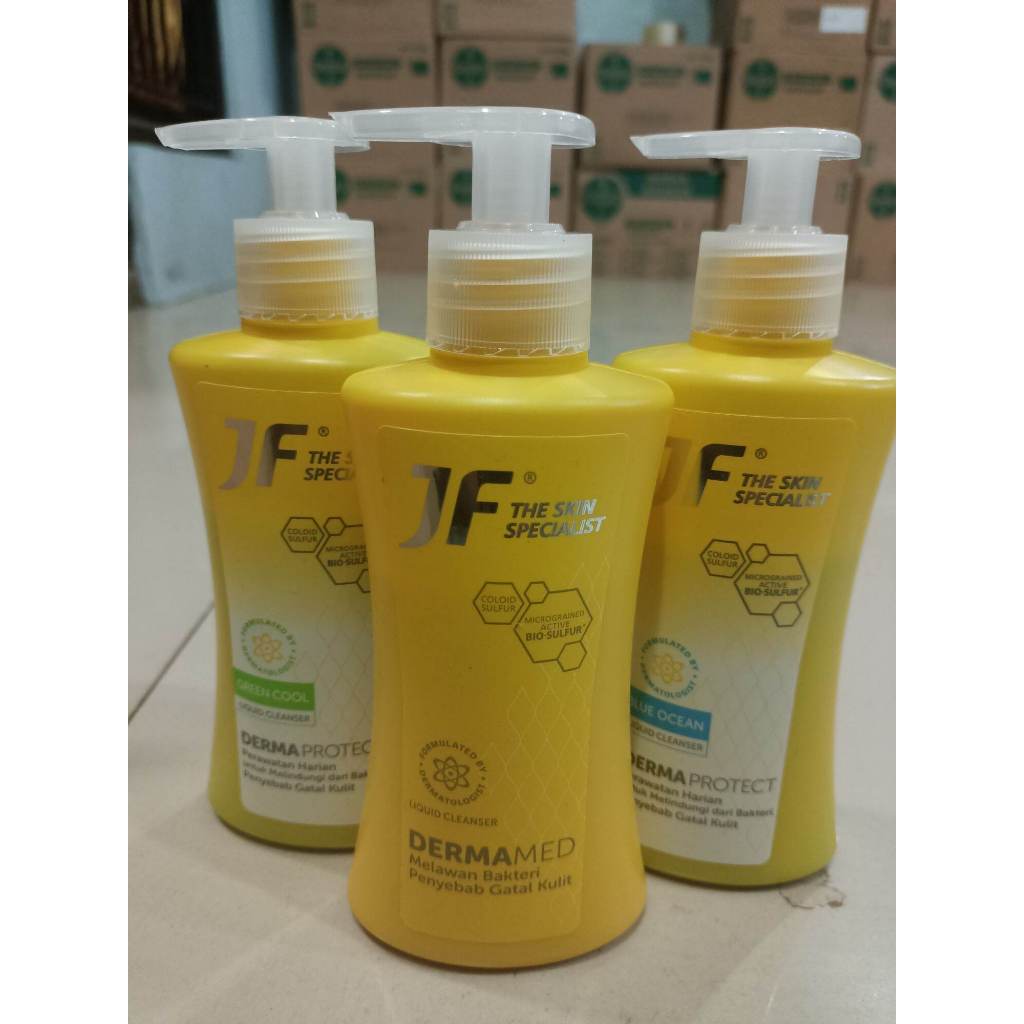 Jual Perawatan Tubuh dan Kulit / Body Wash Pump JF Liquid Cleanser 200 ...