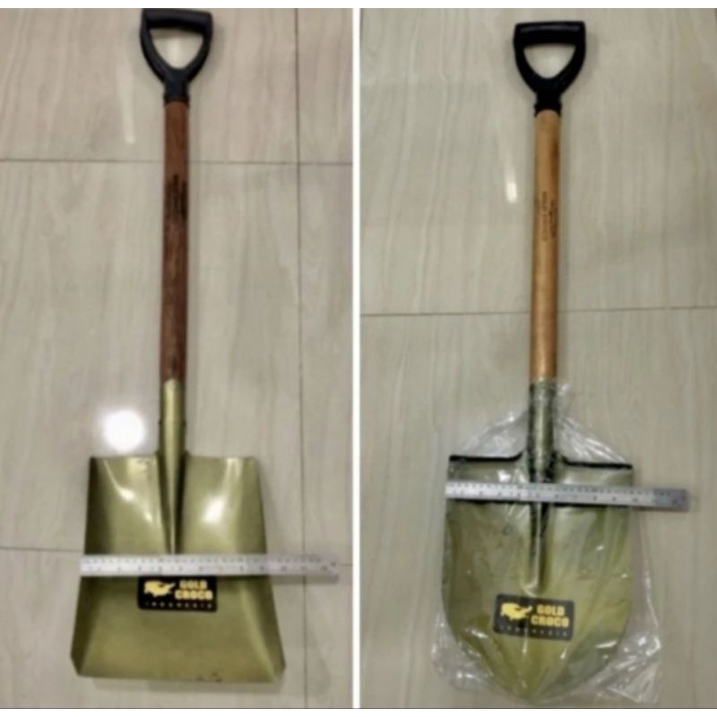 Jual sekop pasir gagang kayu / skop / skrop gg kayu buaya / skop tukang ...