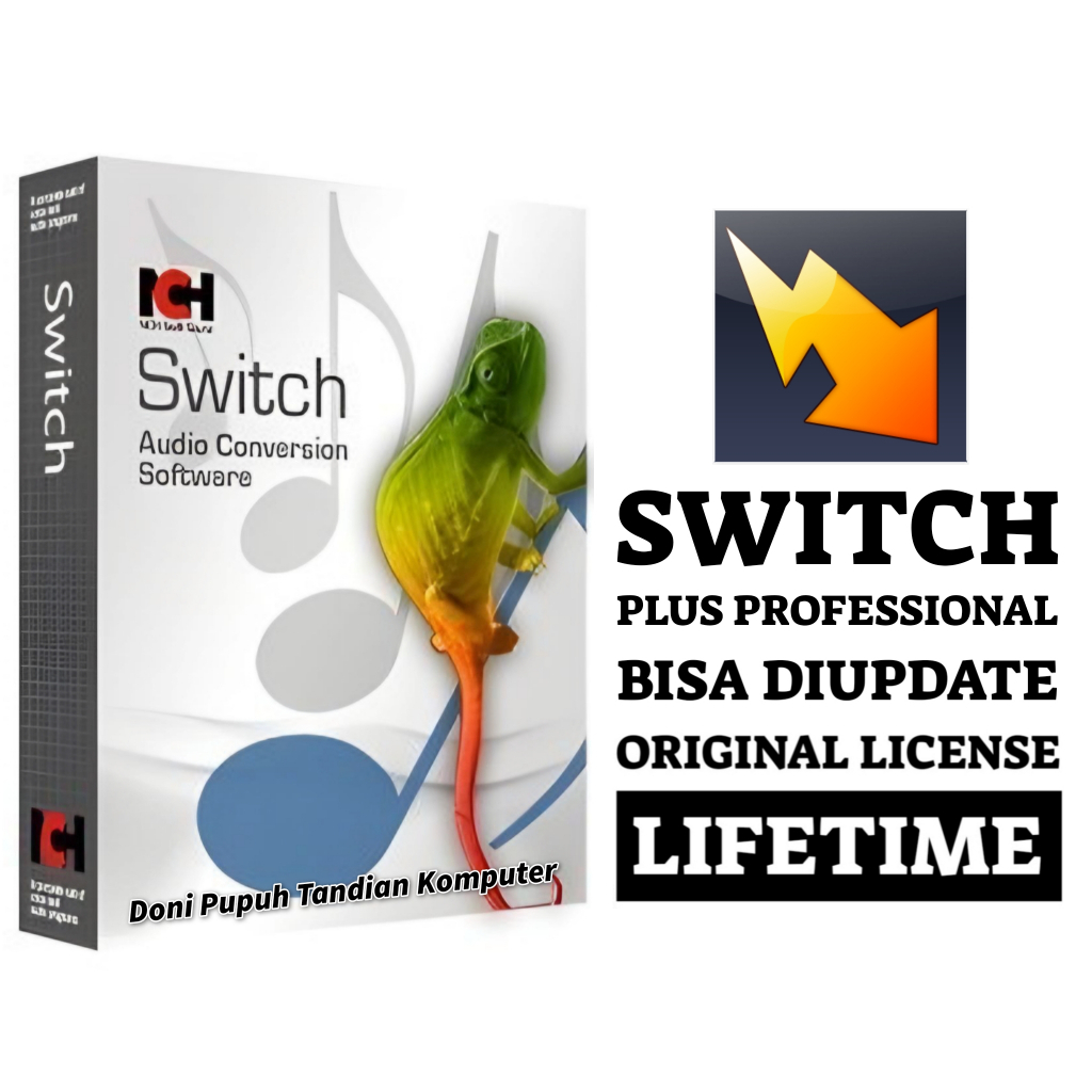 Jual NCH Switch Sound File Converter Plus Original License Lifetime ...