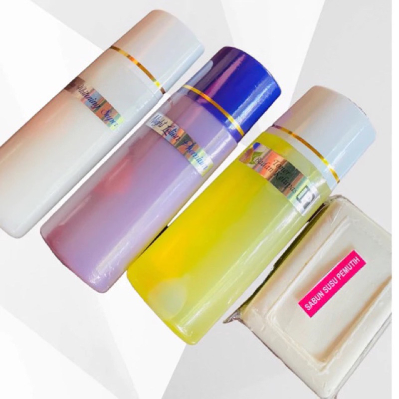 Jual PAKET LENGKAP PEMUTIH BADAN [NIGHT LOTION PREMIUM] [DAY LOTION ...