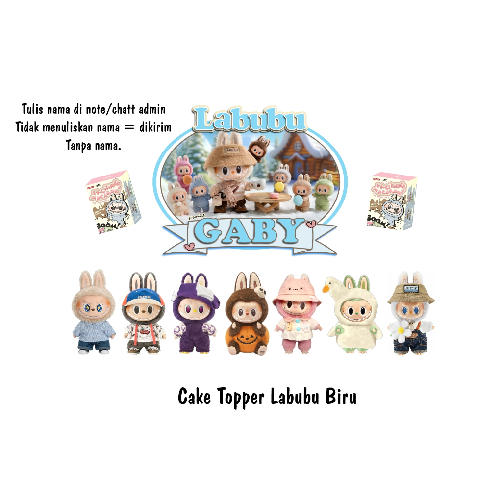 Jual CAKE TOPPER LABUBU VIRAL | Shopee Indonesia