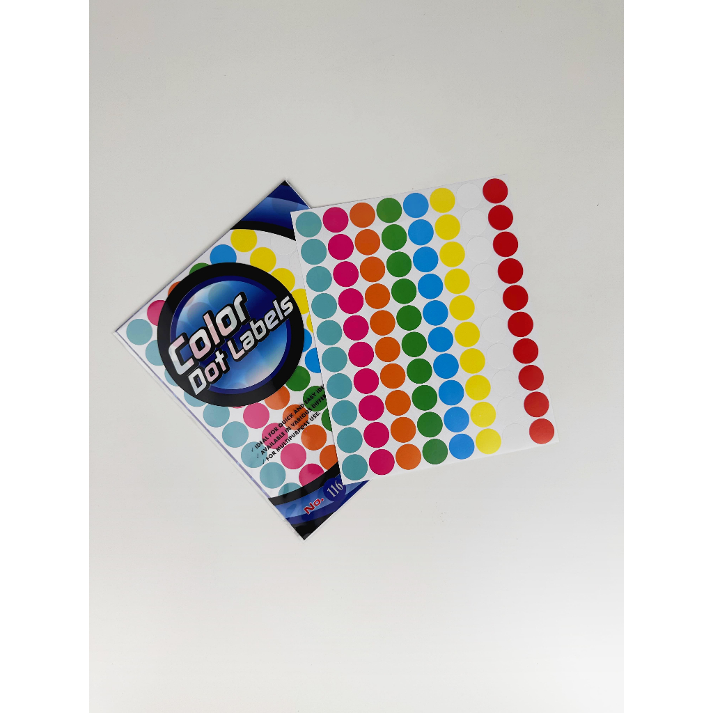 Jual T&J Labels COLOR DOT 116 | Shopee Indonesia