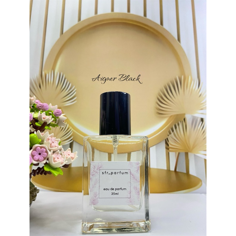 Jual sfr_parfum - Aigner Black Man 35ml Minyak Wangi Pria Tahan Lama ...