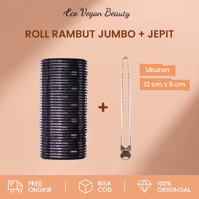 Jual 【COD】ROLL RAMBUT THERMAL JUMBO FREE JEPIT BUNDLING ROLL RAMBUT DAN ...