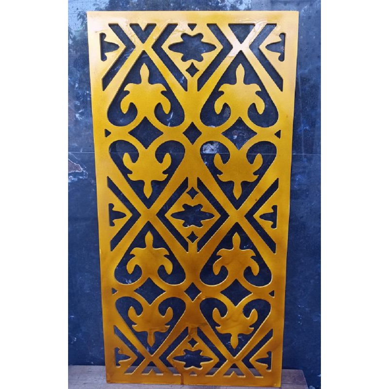 Jual krawangan PVC 40cmx80cm (ornamen plafond/hiasan dinding) bahan premium(tb5mm ) | Shopee ...