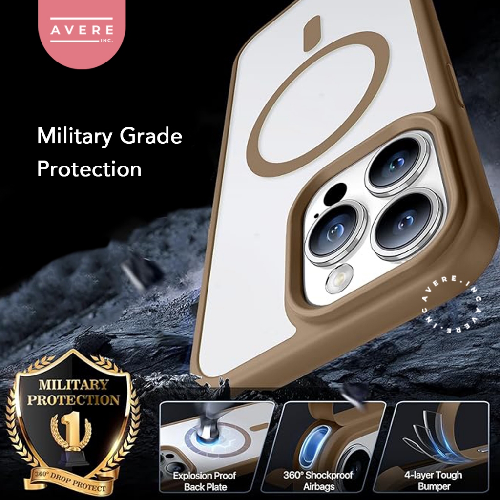 Jual DESERT CLEAR TITANIUM MAGNETIC CASE IPH 16 15 14 13 12 11 PLUS PRO PROMAX READY | Shopee ...