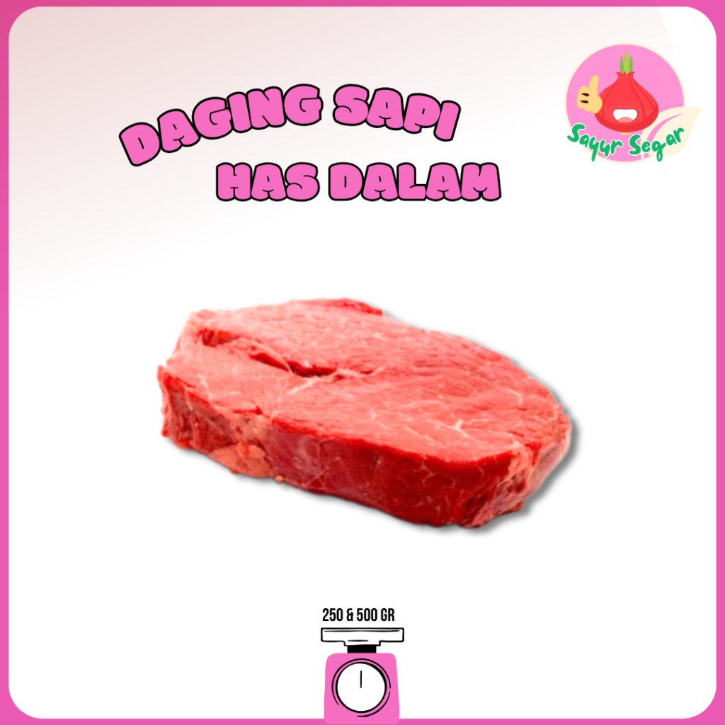 Jual Sayur Segar - Daging Has Dalam Segar / Tenderloin | Shopee Indonesia