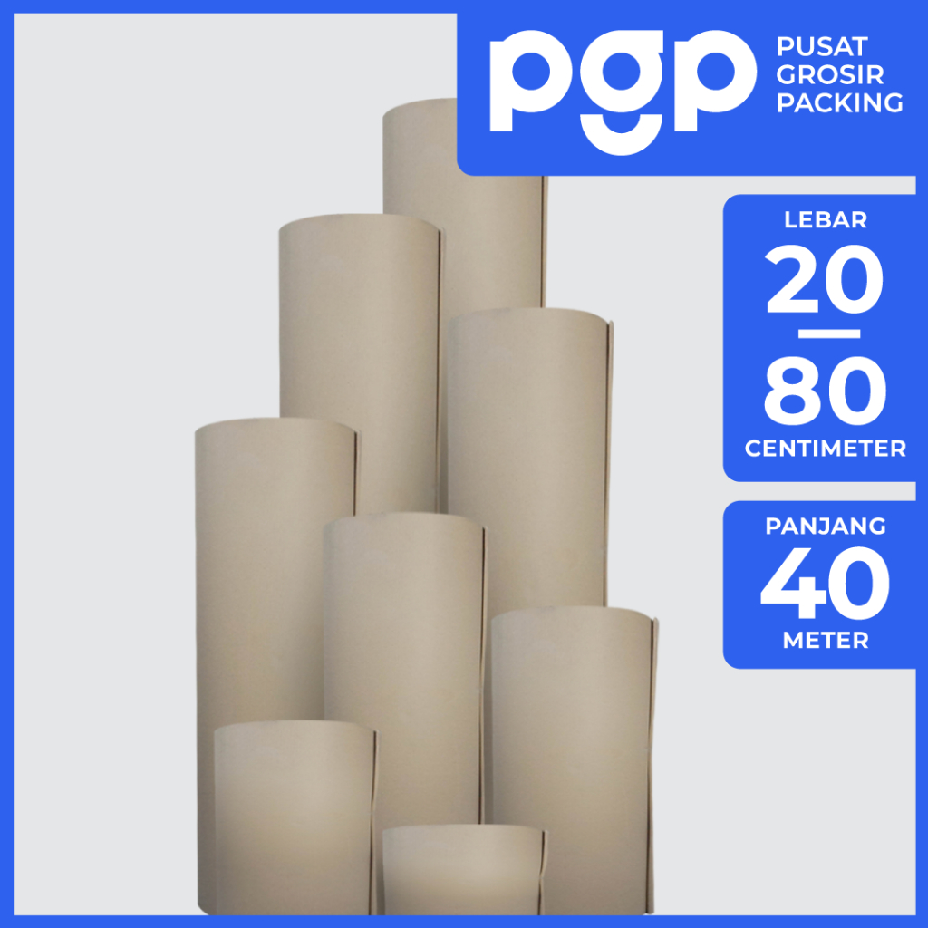 Jual Single Face Roll | Corrugated Roll Aneka Ukuran 20-80 CM x 40 M ...