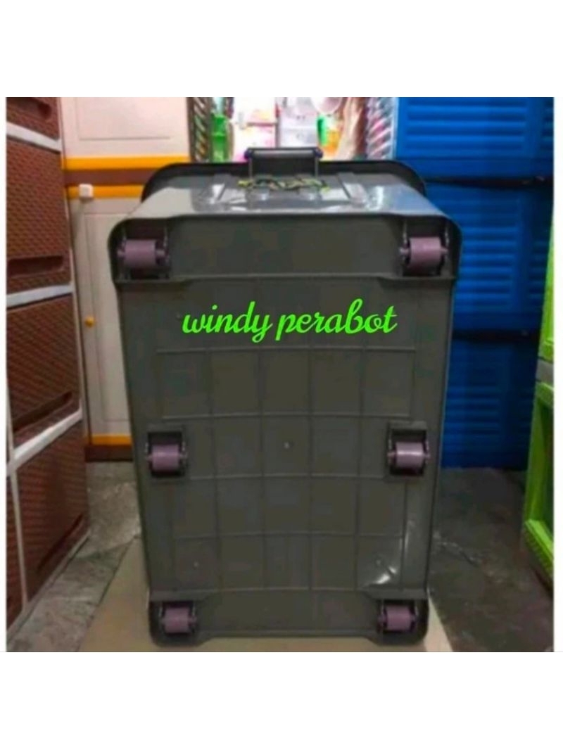 Jual Box Container Roda 90 Ltr | Shopee Indonesia