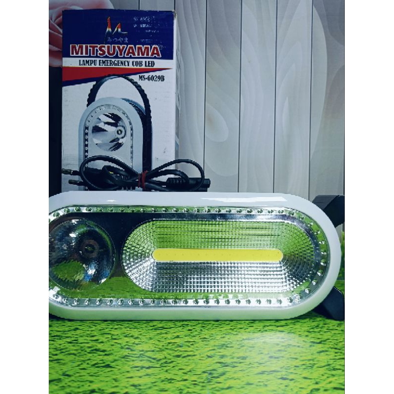 Jual lampu emergency mitsuyama ms 6029b lampu darurat+center bisa pakai ...