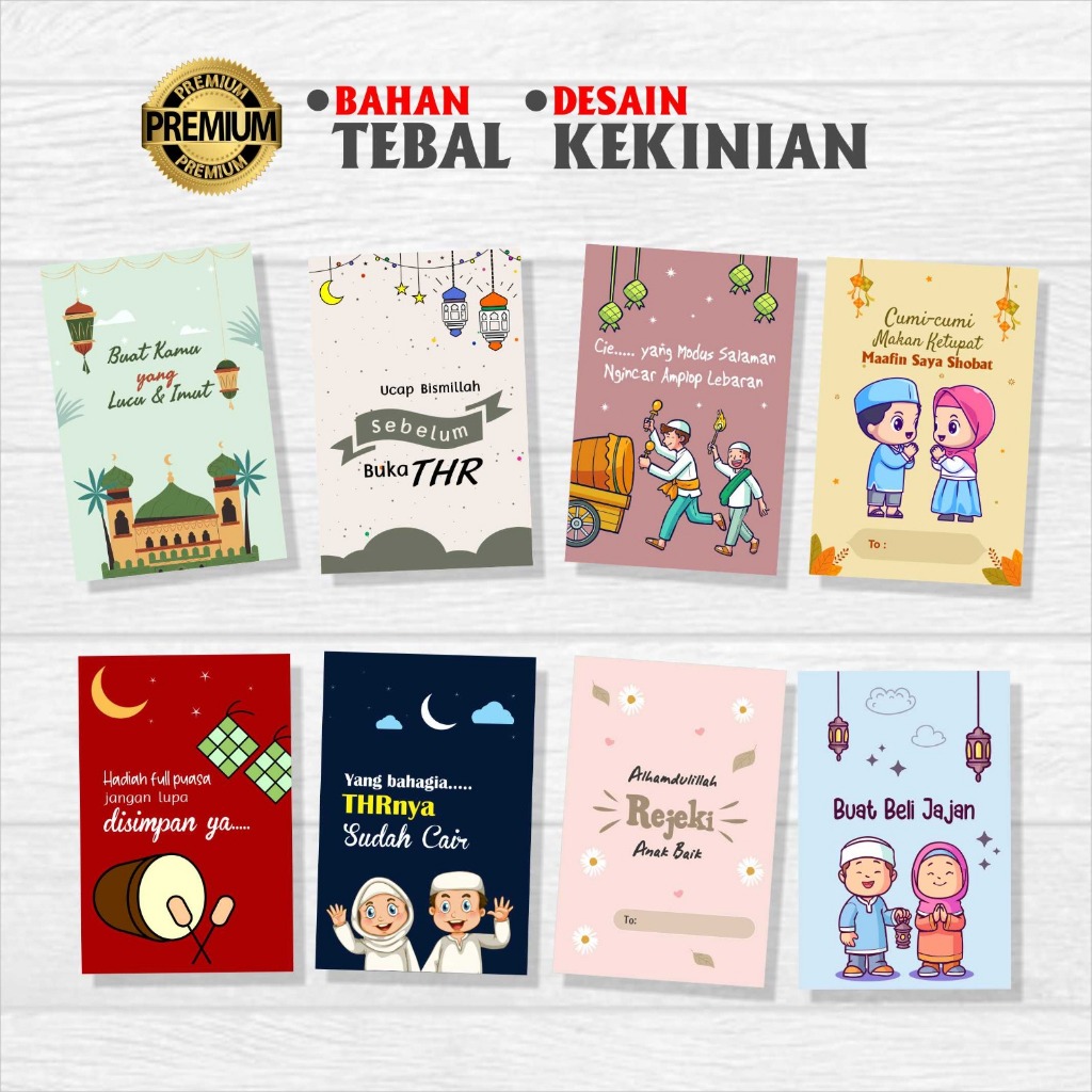 Jual [PROMO] Amplop Angpau Lebaran Hari Raya Idul Fitri Premium ...