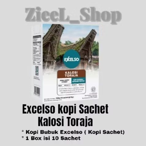 Jual Kopi Bubuk Excelso Kalosi Toraja- Kopi Sachet Excelso | Shopee ...