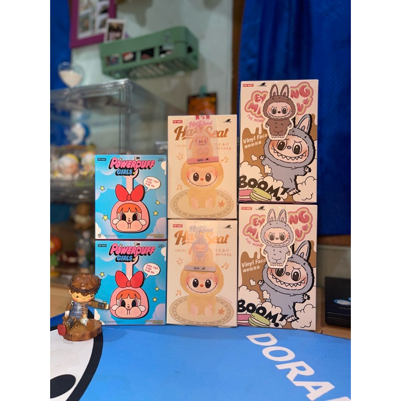 Jual POP MART PLUSH, SELECTED BLIND BOX | Labubu Have a seat, Macaron ...