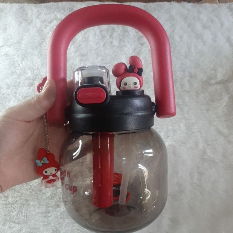 Jual Botol Minum Infused Handle 2 Sisi Botol Air Minum Anak Viral ...