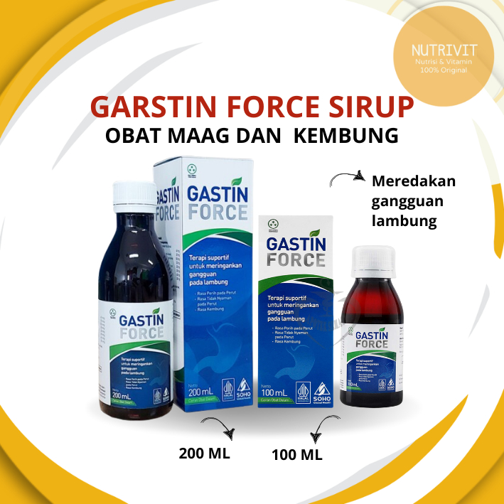 Jual GASTIN FORCE UNTUK MENGATASI GANGGUAN LAMBUNG SIRUP | Shopee Indonesia