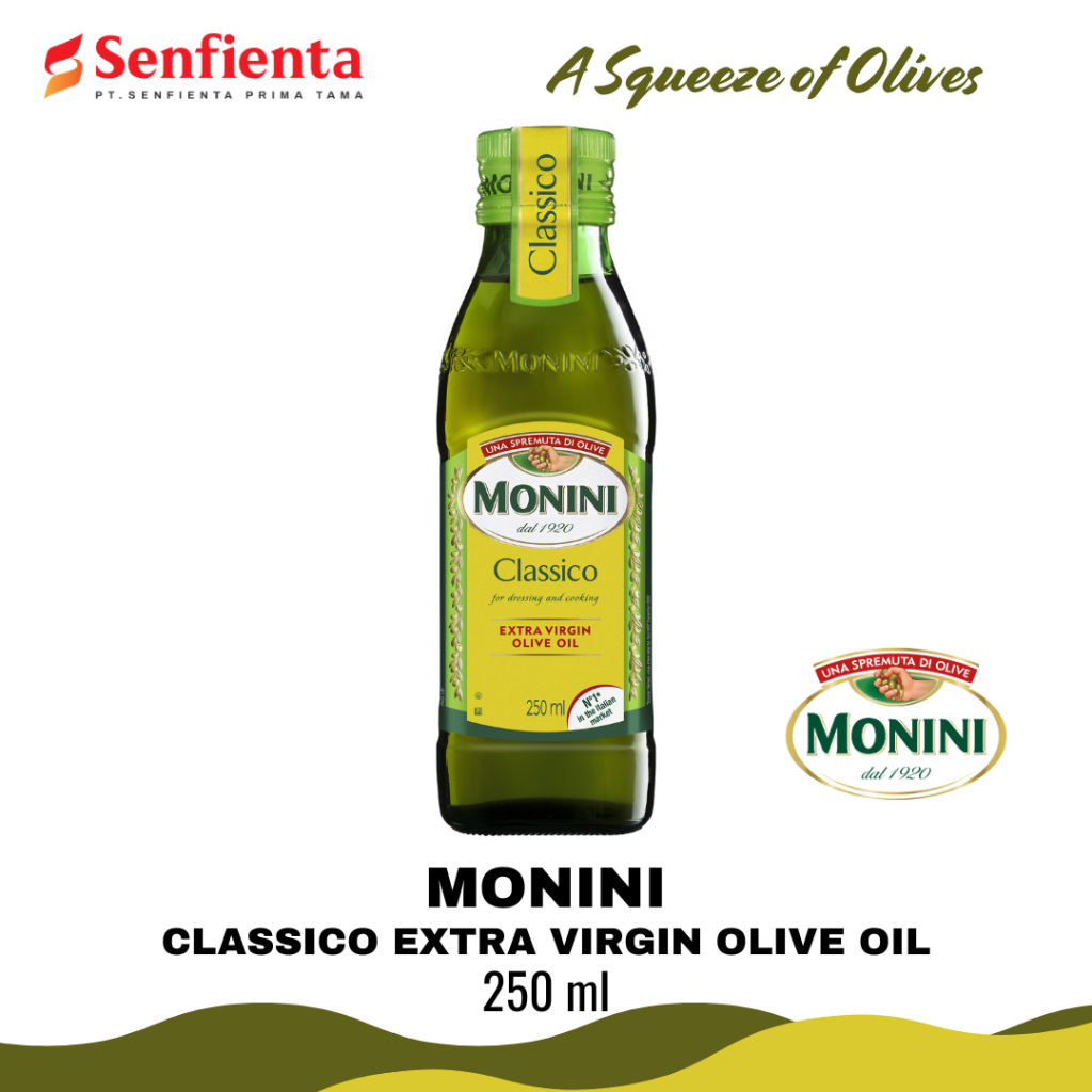 Jual Monini Classico Extra Virgin Olive Oil 250 ml | Shopee Indonesia