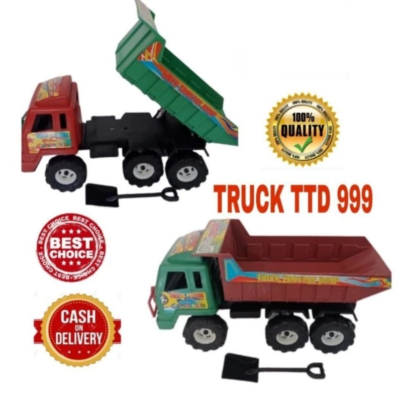 Jual Mainan Mobil Truck Pasir TTD 999 / Mainan Mobil Angkut Pasir ...