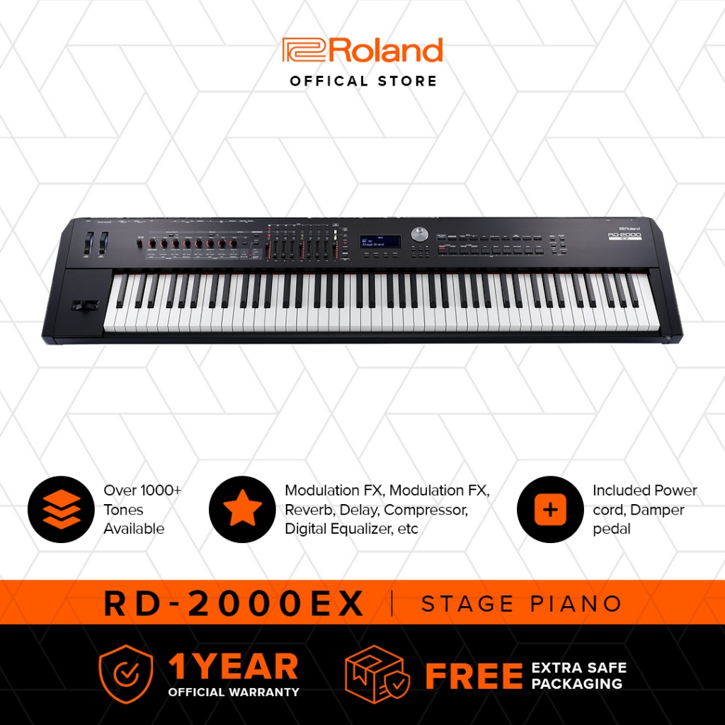 Jual Roland RD-2000EX Stage Piano 88-Keys | Shopee Indonesia