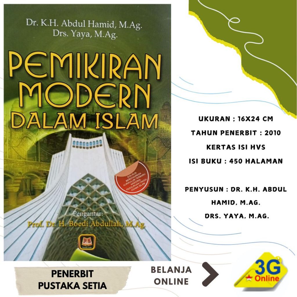 Jual Pemikiran Modern Dalam Islam - Pustaka Setia | Shopee Indonesia