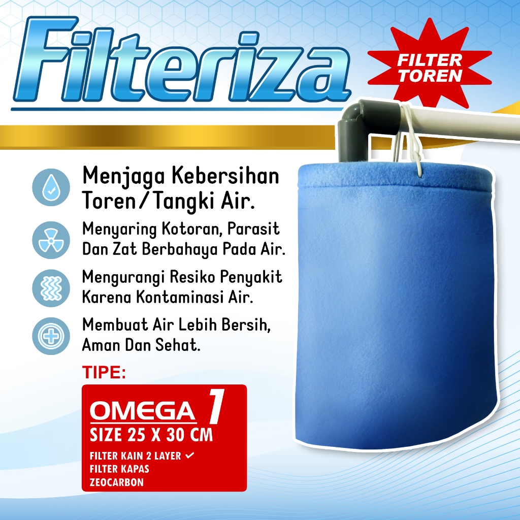 Jual Filter Air Toren Tangki Tandon Saringan Pembersih Air Toren Sumur ...