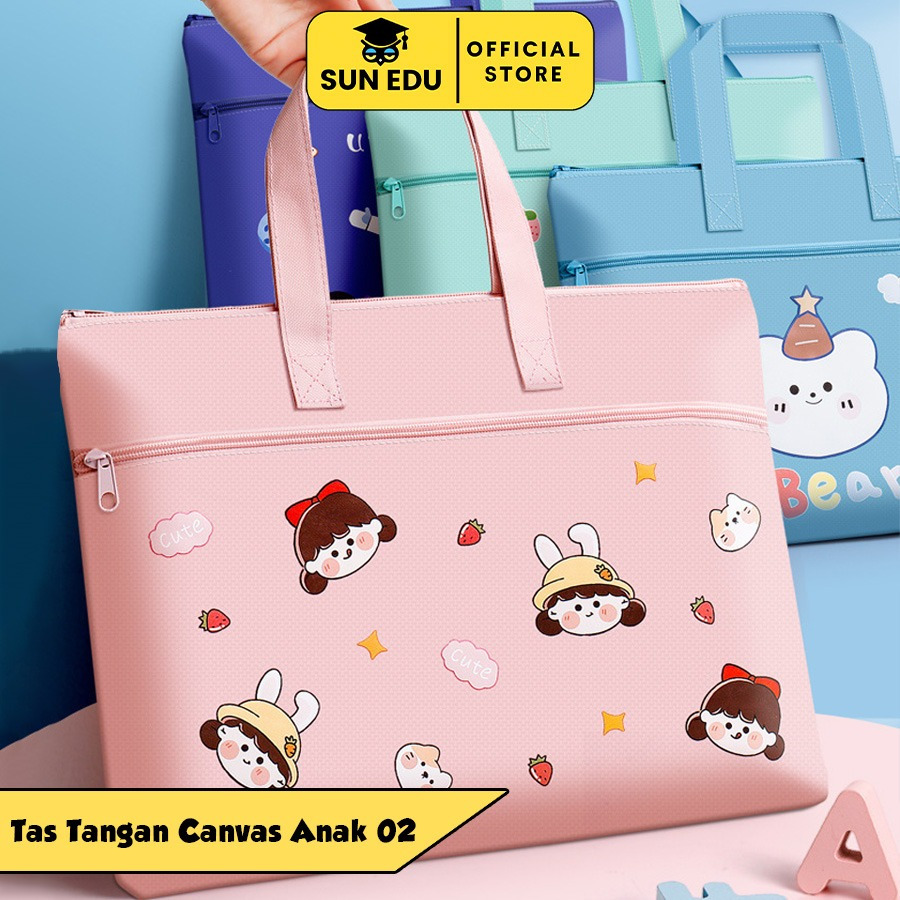 Jual Tas Folder Dokumen Anak, Tas Sekolah Belajar Kursus Siswa Anak ...