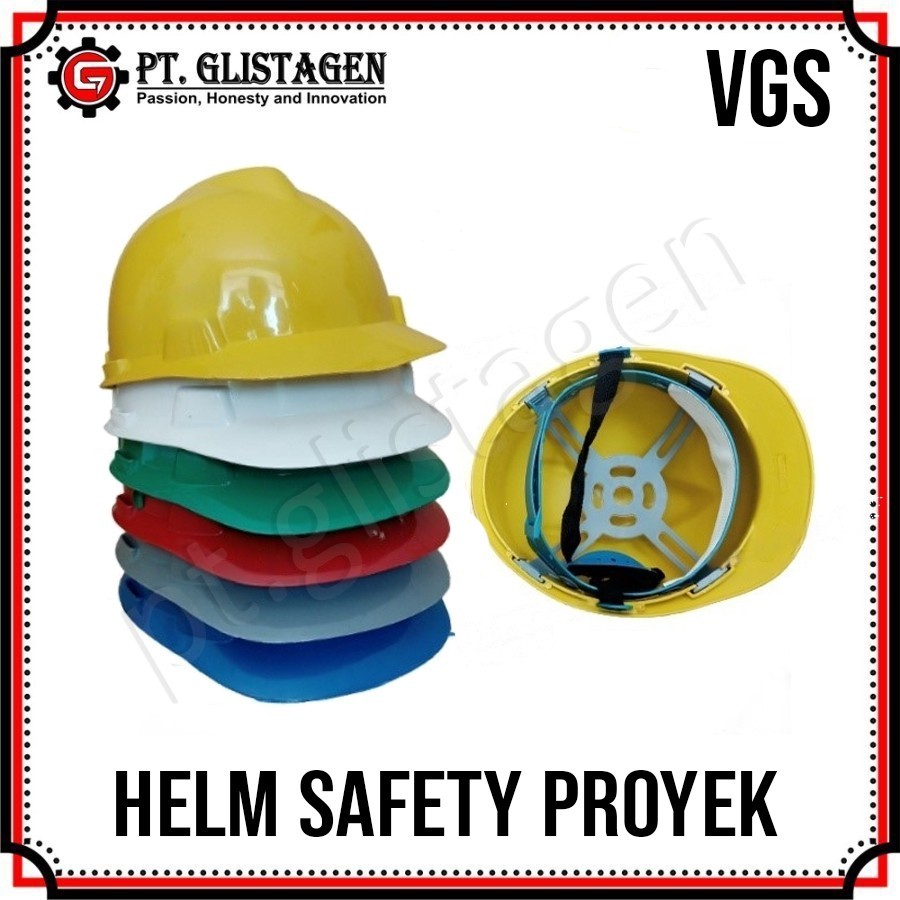 Jual VGS Helm Topi Proyek SNI Helm Kerja Safety Savety Helmet Sni ...