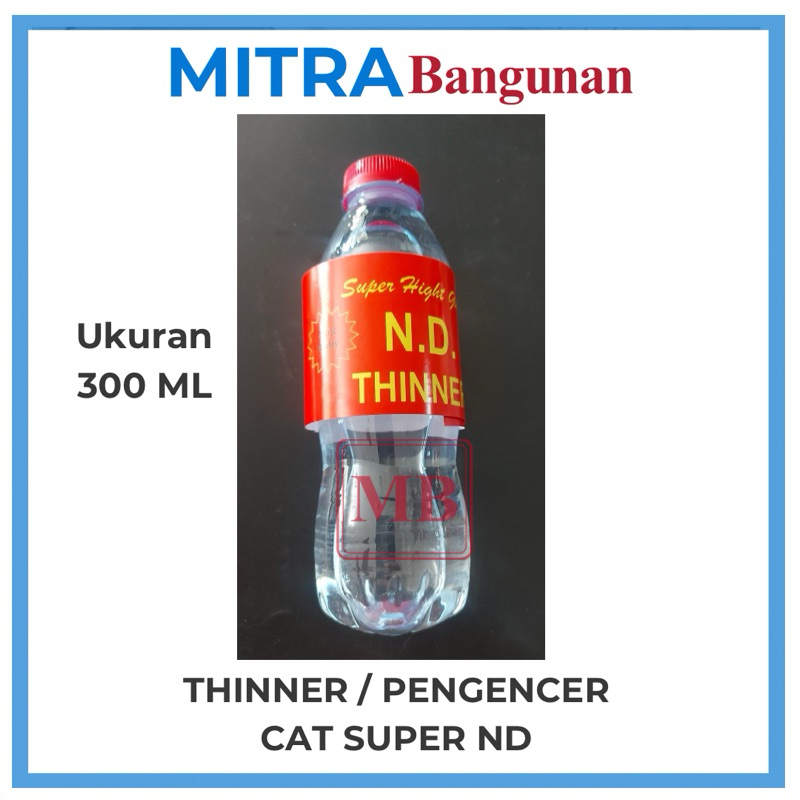 Jual SUPER ND THINNER THINER TINER / PENGENCER CAT UKURAN SEDANG 1/2 ...
