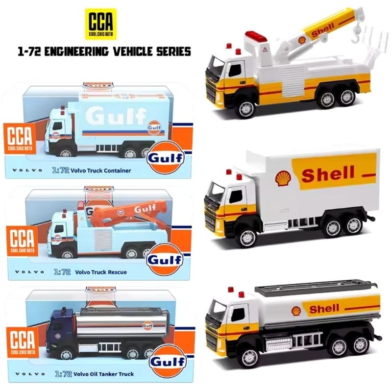 Jual Diecast 1/72 Truk Volvo Truck Oil Tanker Shell | Shopee Indonesia
