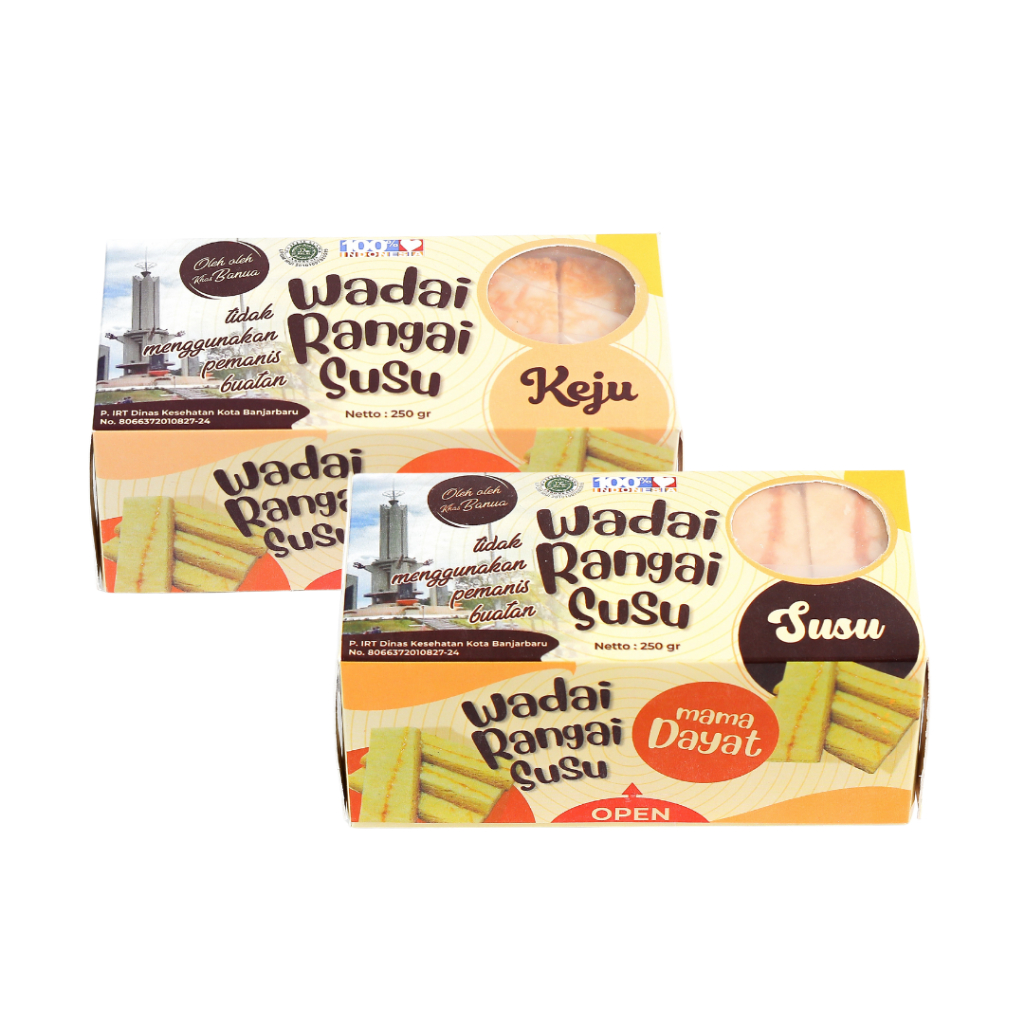 Jual WADAI RANGAI SUSU Mama Dayat WRG001 WRG002 | Shopee Indonesia