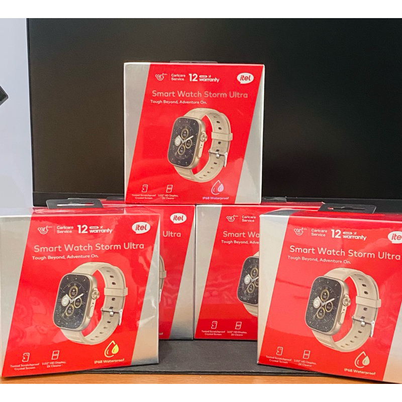 Jual itel smartwatch ISW O23 & ISW 011 storm ultra metal frame bt ...