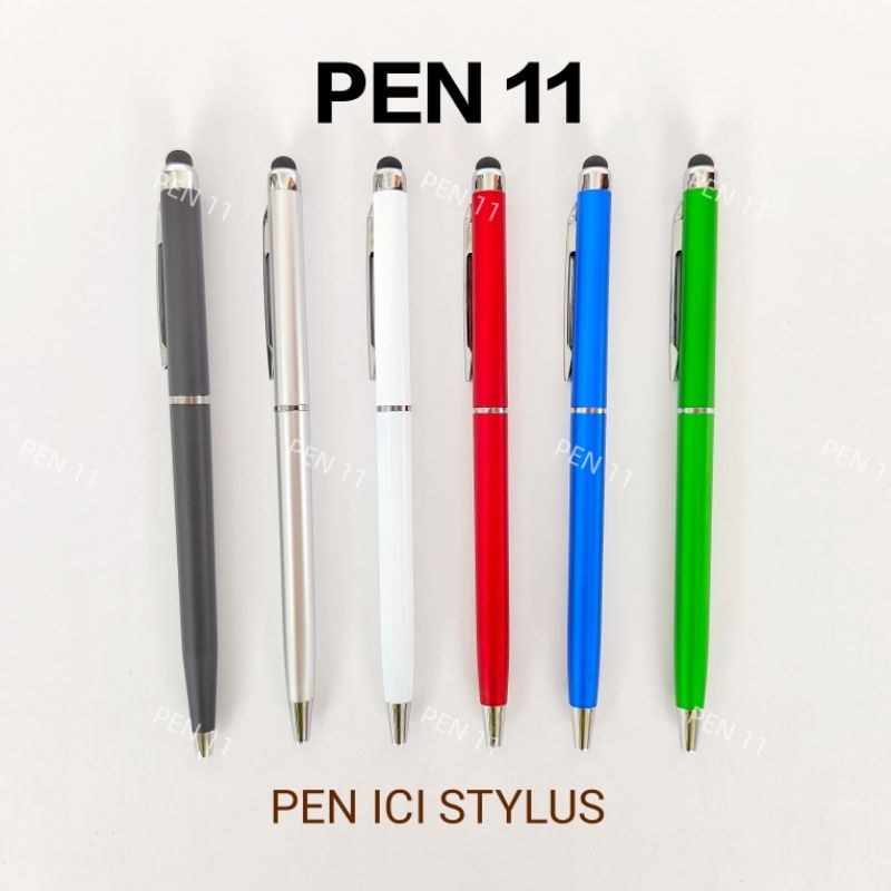 Jual PEN 11 / Pen plastik / pen ici stylus /pulpen ici pulpen plastik ...