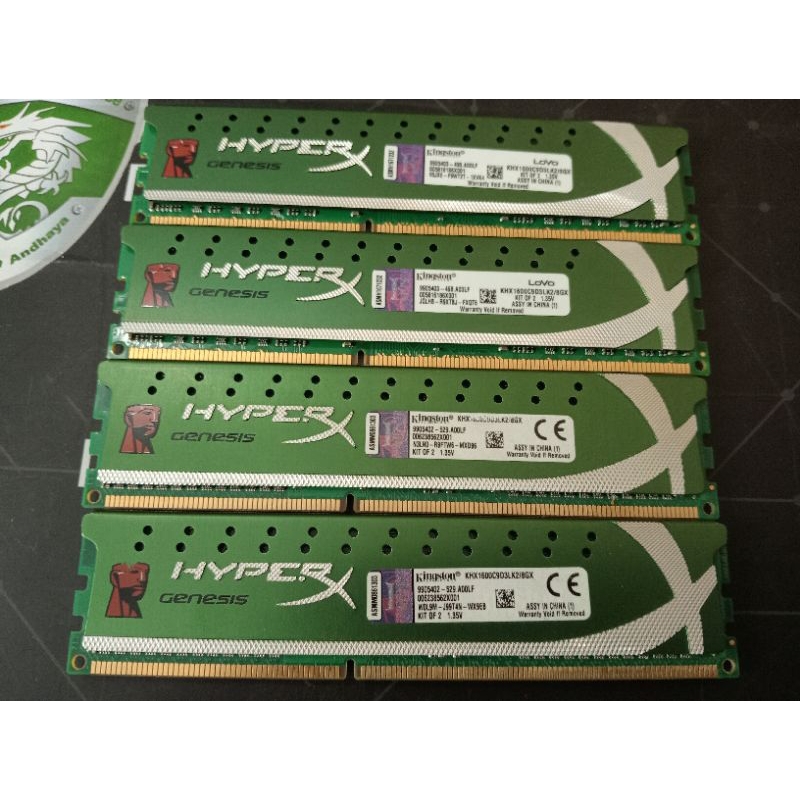 Jual RAM Kingston HyperX Genesis 8GB DDR3 | Shopee Indonesia