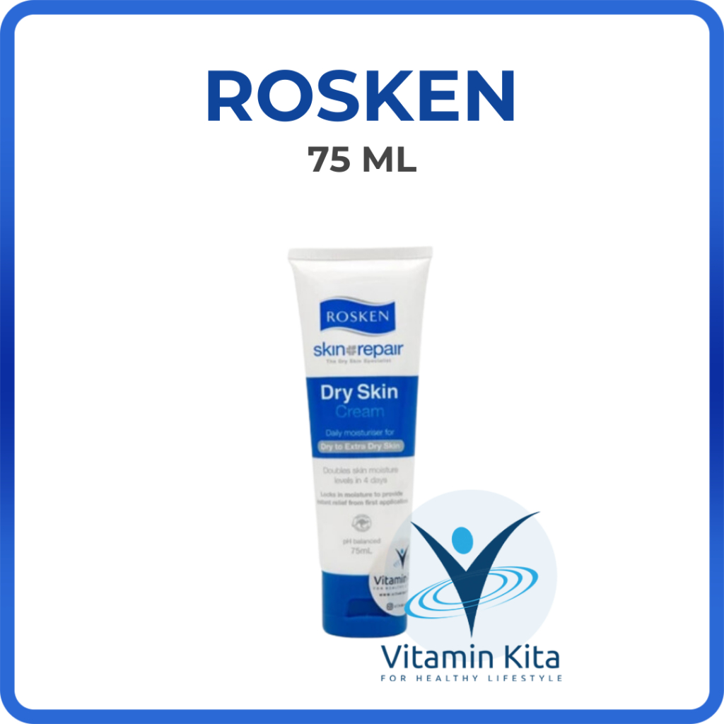 Jual ROSKEN DRY SKIN CREAM 75 ML | CREAM WAJAH | Shopee Indonesia