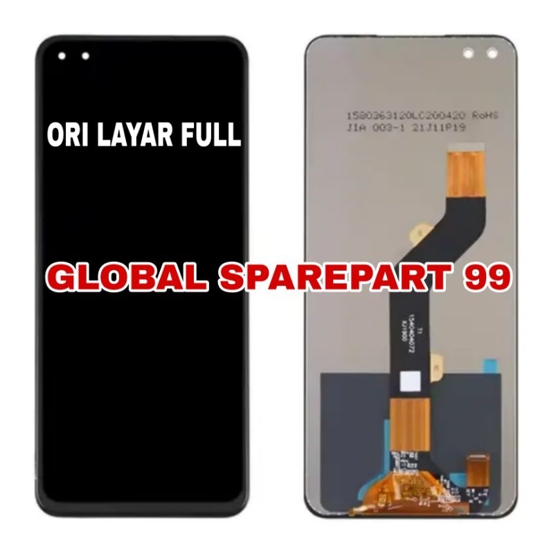 Jual LCD + TOUCHSCREEN INFINIX NOTE 8 / X691 / X692 ORIGINAL (FULL ...