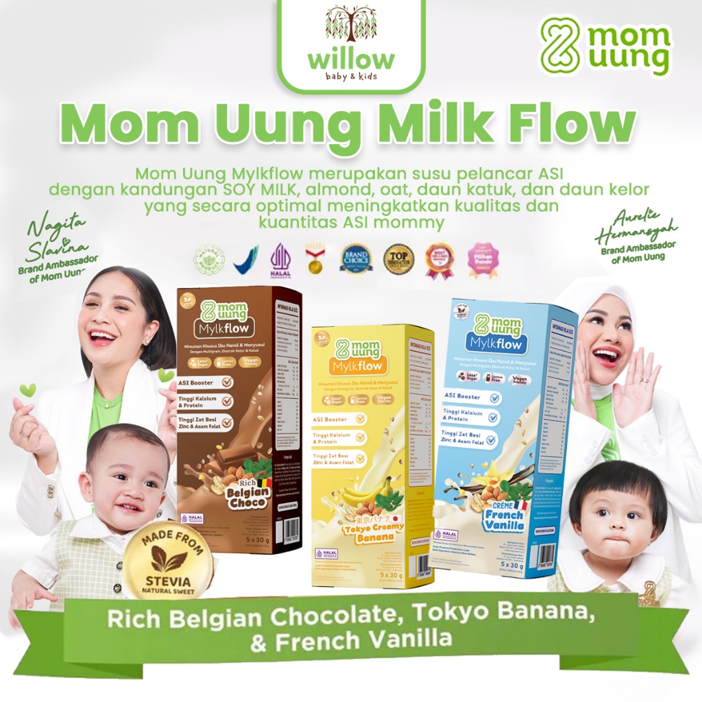 Jual Susu Ibu Hamil - Mom Uung Milk Flow 5X30Gr | Shopee Indonesia