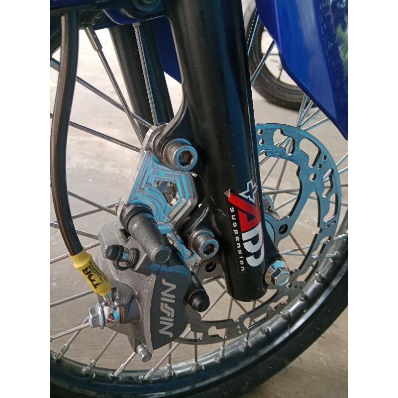 Jual breket cakram 220mm kaliper nissin samurai | Shopee Indonesia