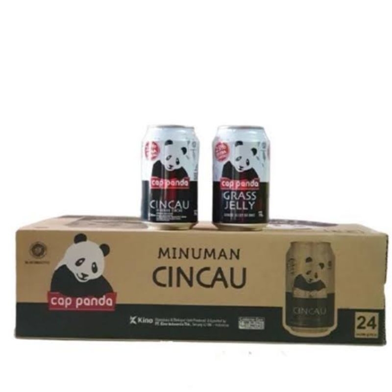 Jual Minuman Cincau Cap Panda 310ml 1 dus isi 24 | Shopee Indonesia