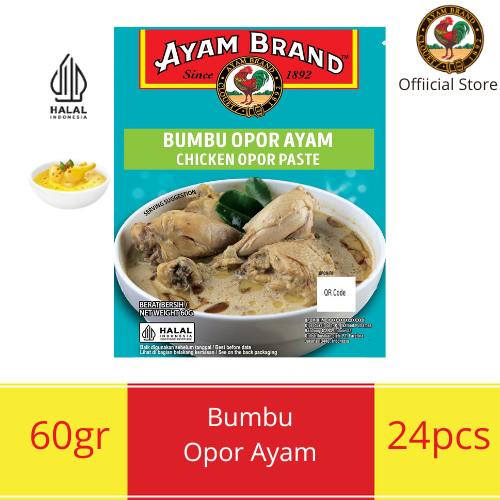 Jual Ayam Brand - Bumbu Opor Ayam Instant 24 pcs 60gr | Shopee Indonesia