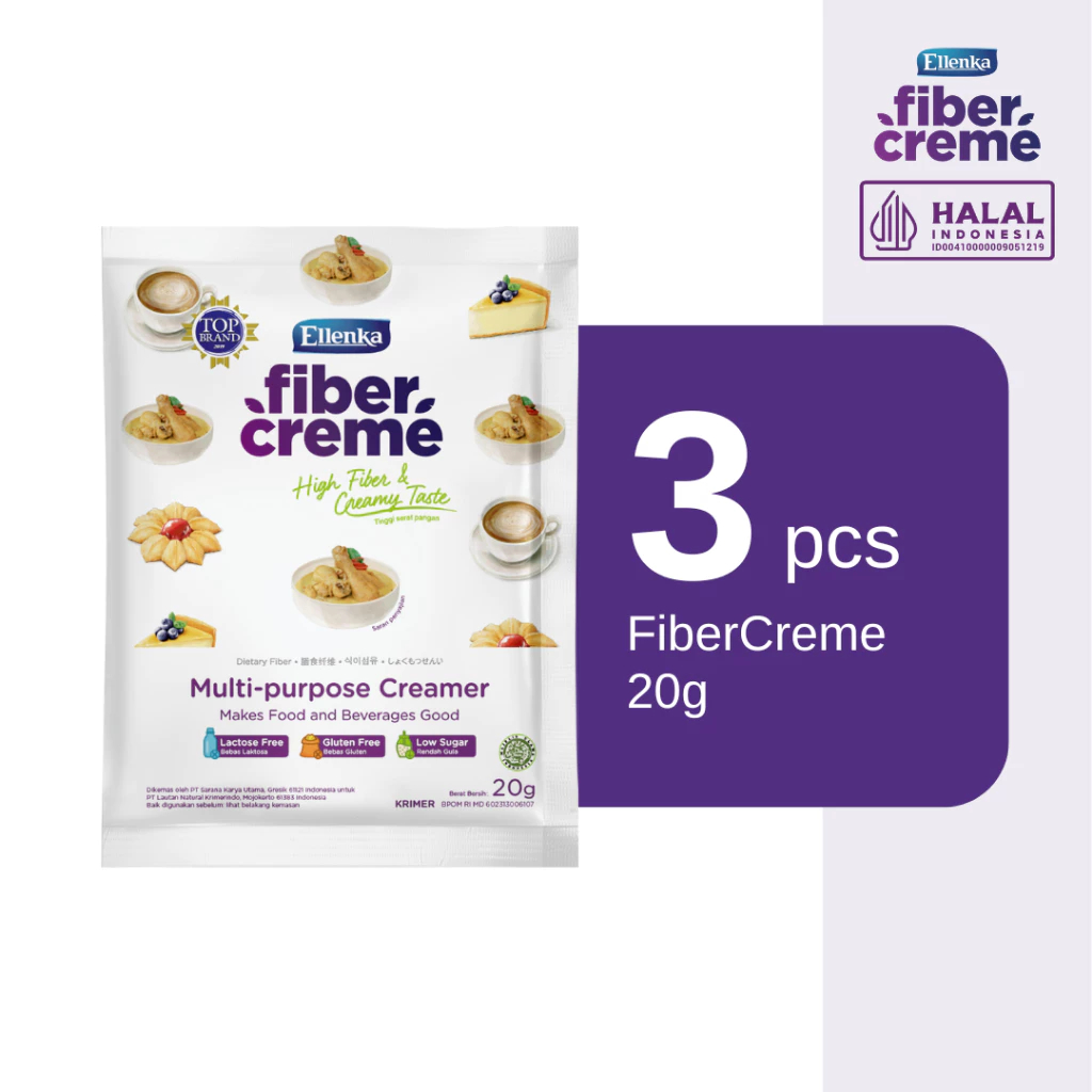 Jual Fiber Creme Krimer Sachet 20gr (3pcs) | Shopee Indonesia