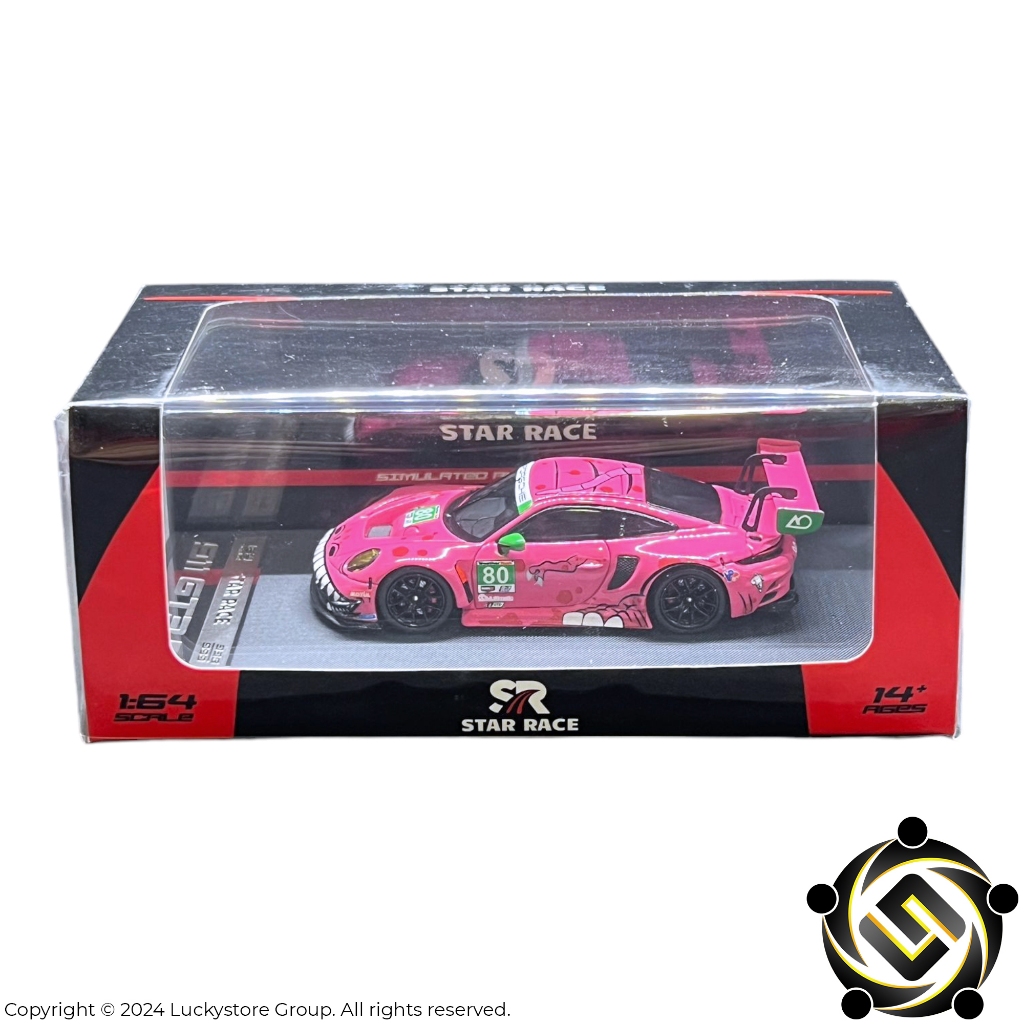Jual Star Race 1:64 Porsche 911 GT3 R AO Racing Roxy Pink Limited ...