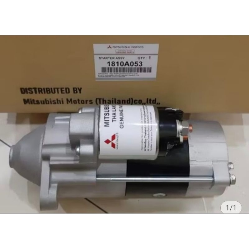Jual DINAMO STARTER MITSHUBISI TRITON 2.5CC, PAJERO SPORT, L200 STRADA ...